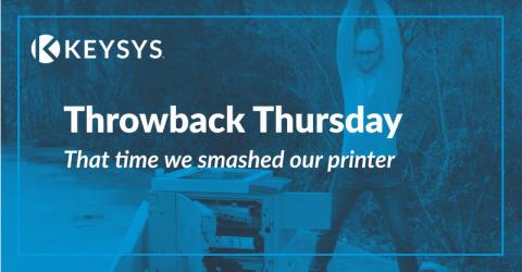 Throwback Thursday - KEYSYS.IO