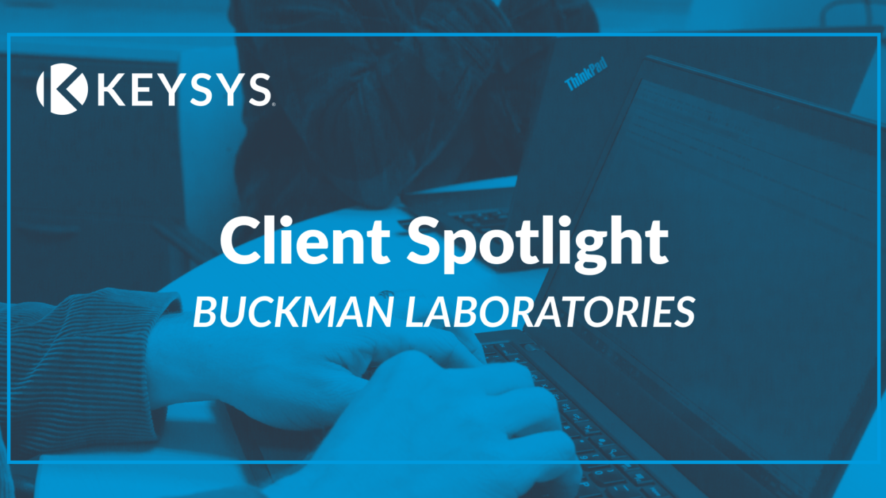 Client Spotlight : Buckman Laboratories International - KEYSYS.IO