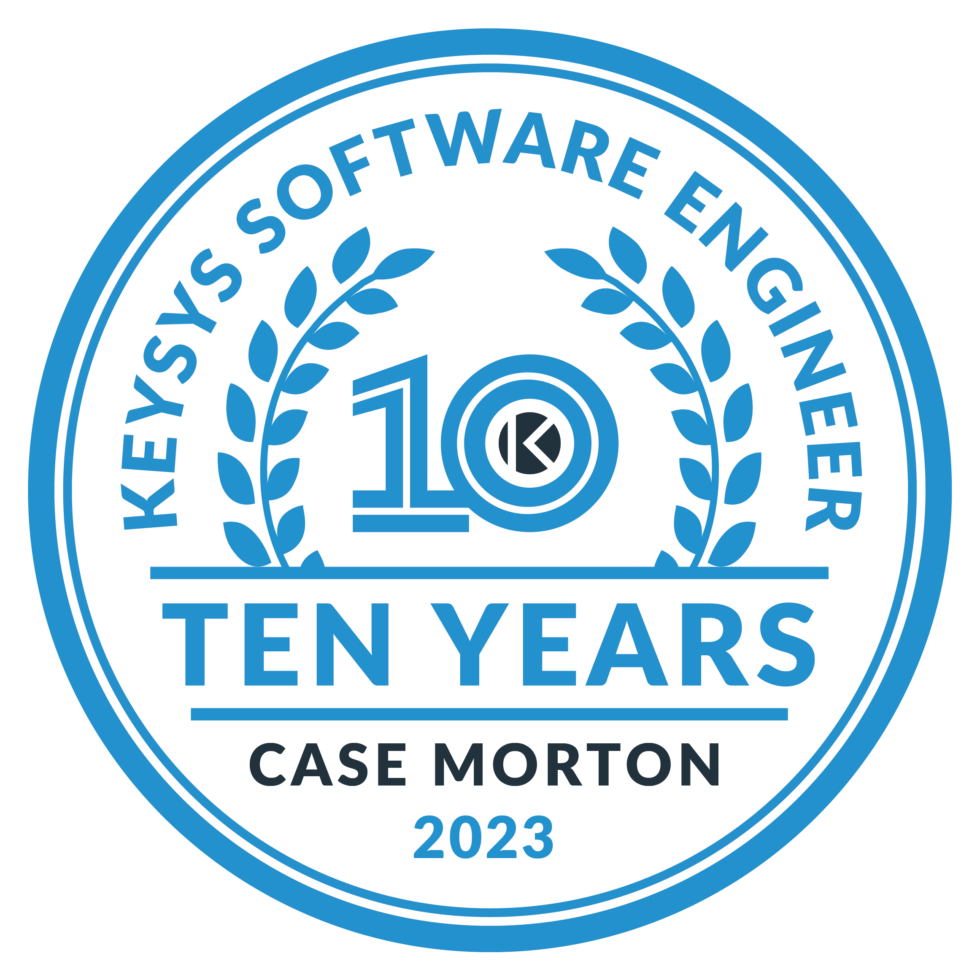 Case Morton: 10 Years at KEYSYS - KEYSYS.IO